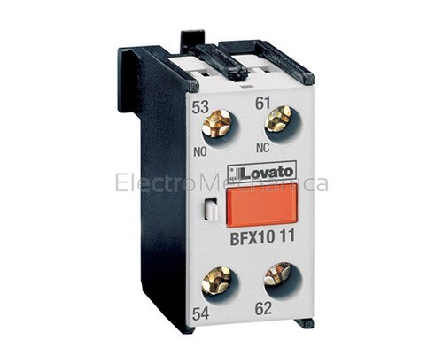 BFX1011 | TOP MOUNT AUX CONTACT BLOCK 1NO1NC | A1 - Motor control and ...