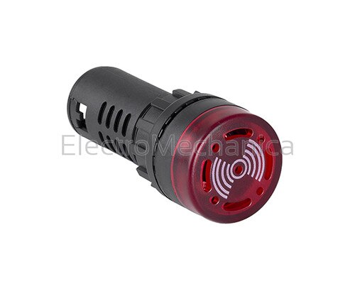 AD22-22MR22 | 22mm BUZZER/FLASHING LED 220VAC | D - Control and ...