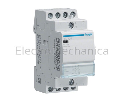 ESC425 | CONTACTOR 25A 4NO 230VAC | B - Power and distribution ...