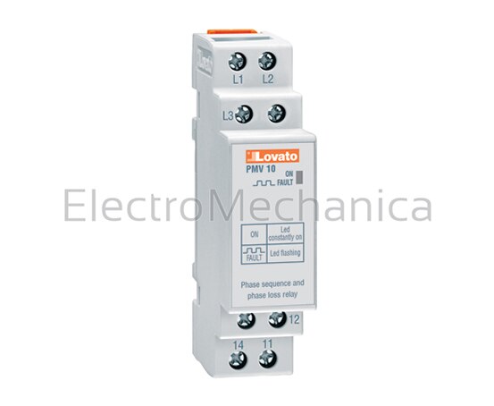 PMV20A575 | PHASE FAILURE+REVERSAL MONITORING RELAY | J - Timers and ...