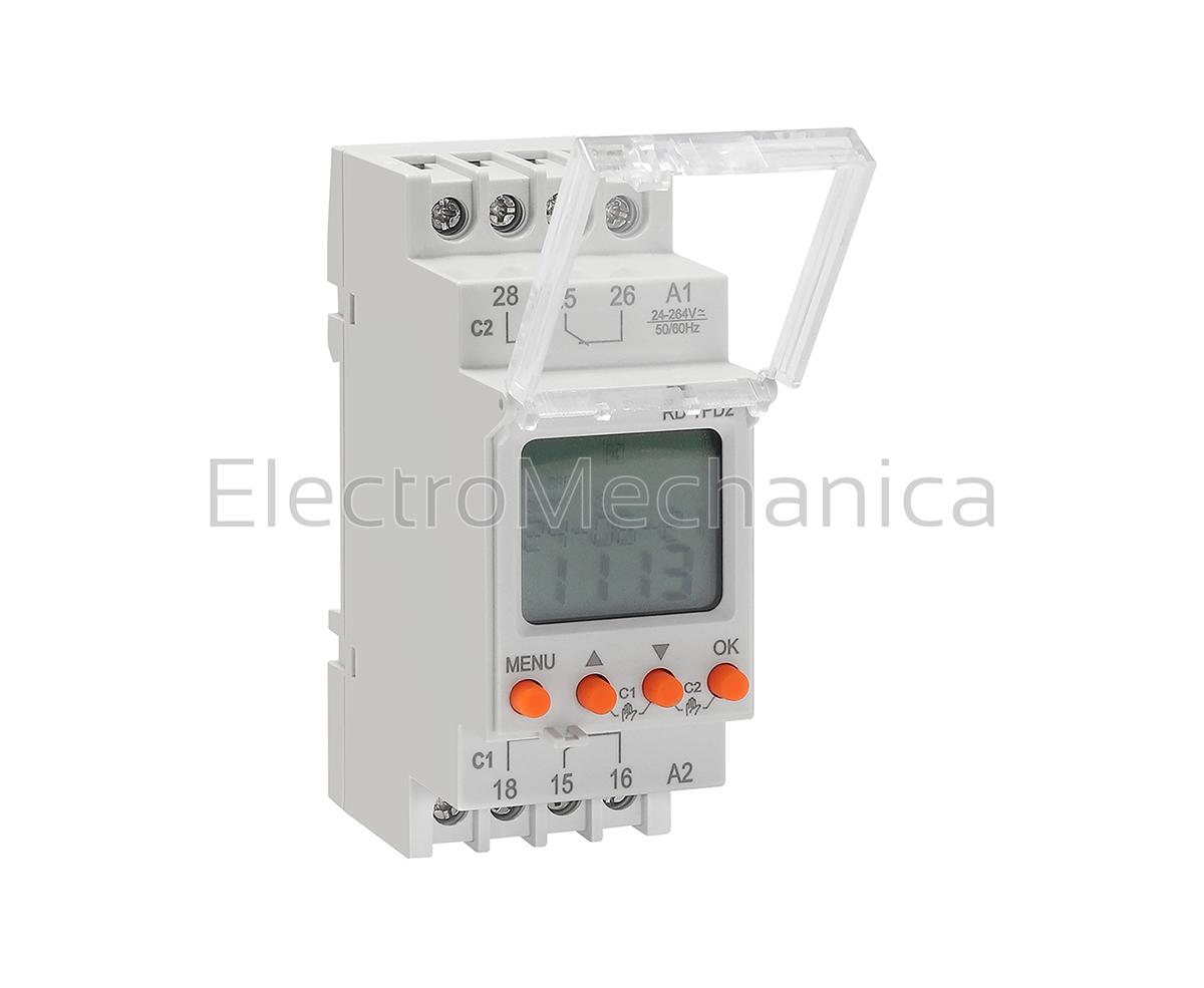 RD-TPD2 | DIGITAL TIME SWITCHES (DUAL) | J - Timers and Control Relays ...