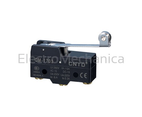 CM1703 | MICRO SW 15A - LONG ROLLER LEVER | K - Field Switching and ...