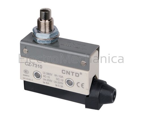 CZ-7310 | MICRO SW 15A - EXT P/MNT PLUNGER | K - Field Switching and ...