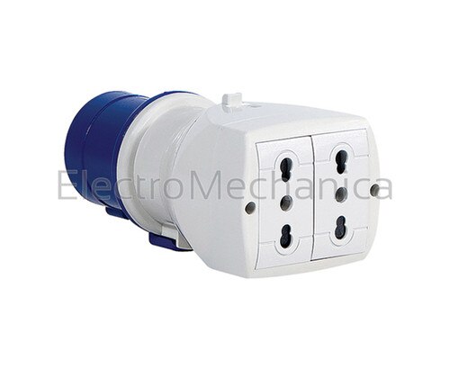 610.3760 | 16A 2P+E TO 16A SA SOCKET ADAPTOR | I - Plugs and Sockets ...